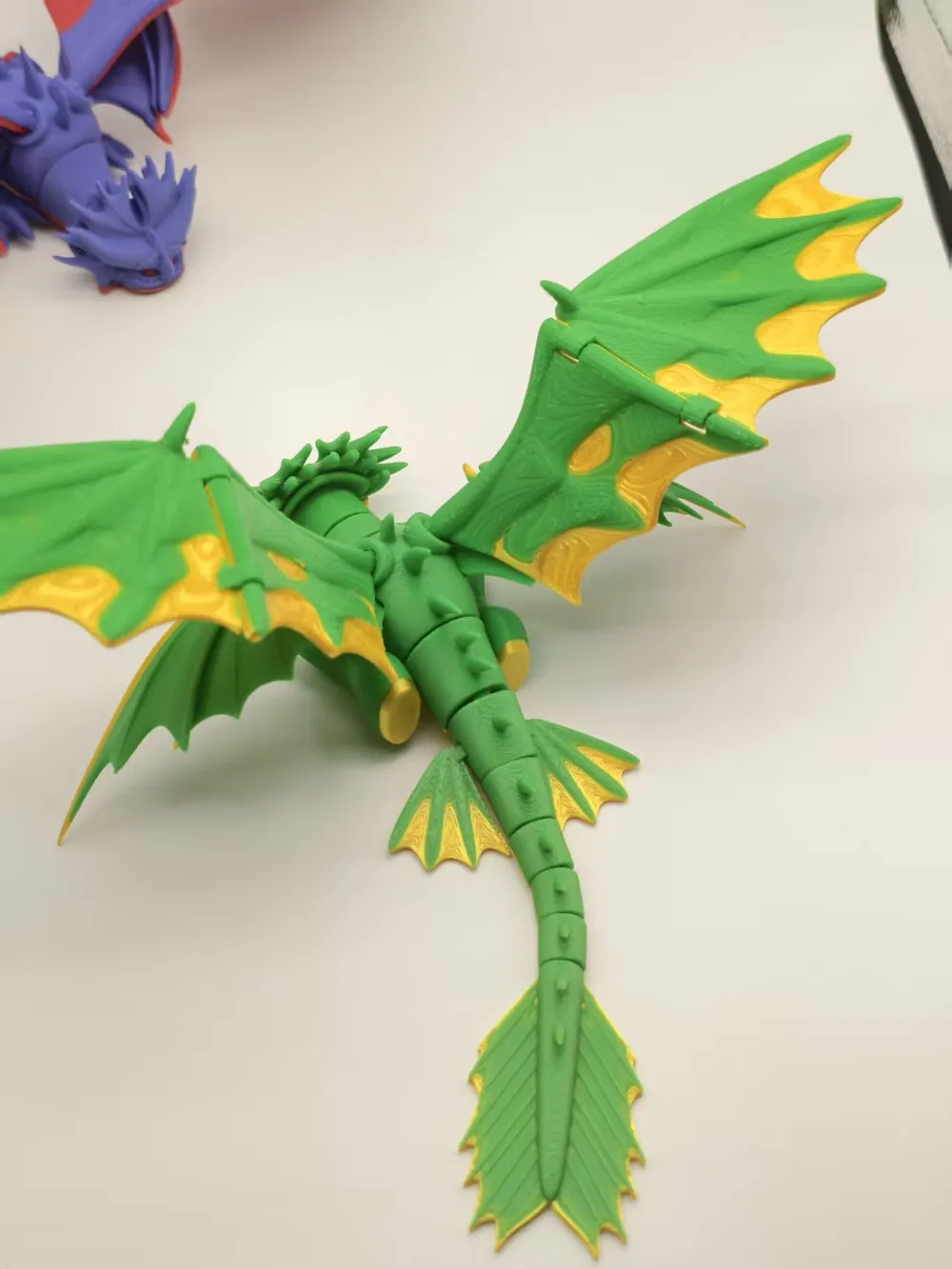 How to Train Your Dragon Razorwhip, Cloudjumper Edition, no supports ...