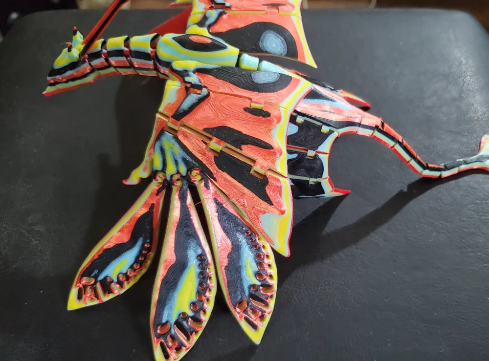 Avatar Ikran Flexi - Free 3D Print Model - MakerWorld