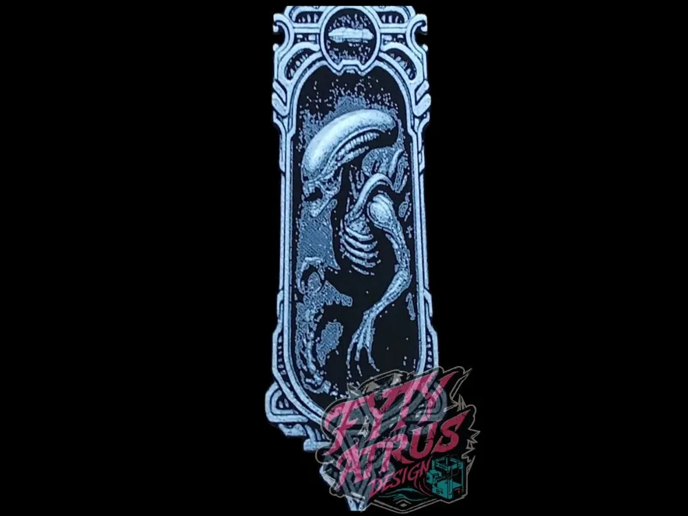 Xenomorph-inspired bookmark 1 by Fyty Atrus Design MakerWorld: Download ...