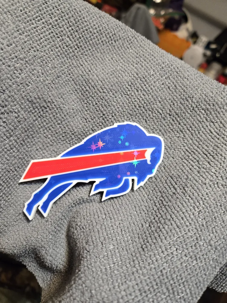 Ímã com o logotipo do Buffalo Bills - Modelo gratuito para impressão 3D ...