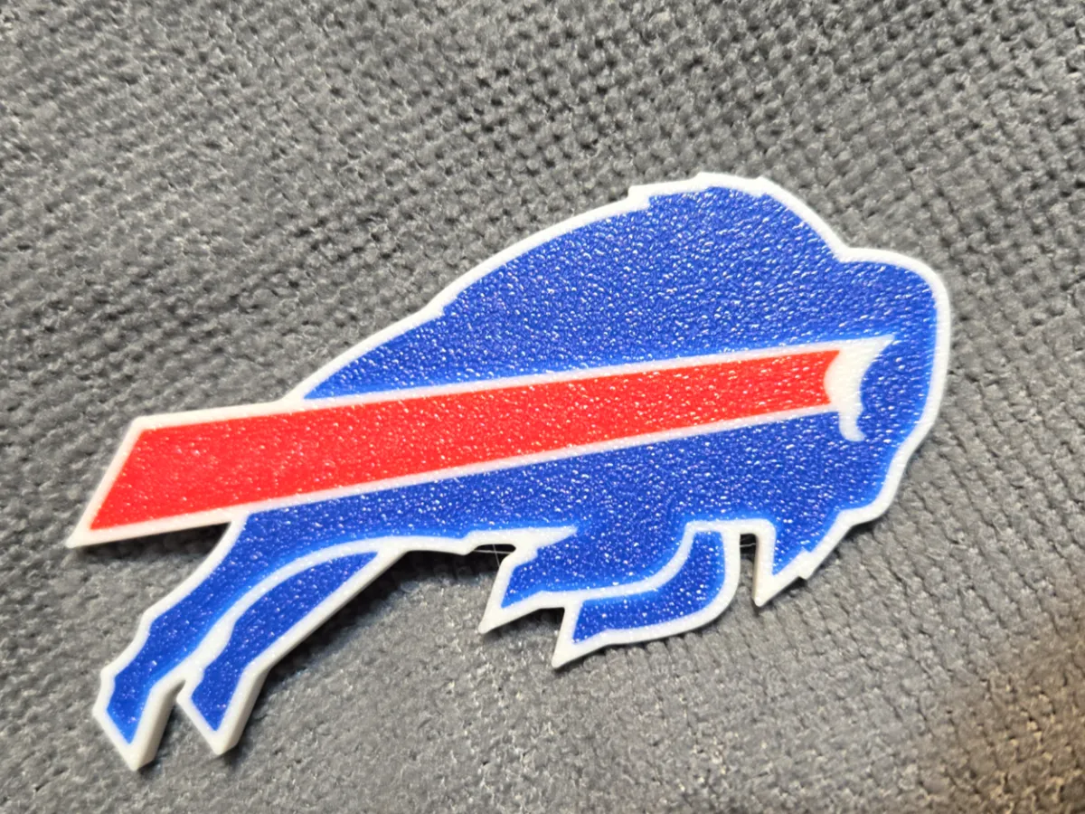 Ímã com o logotipo do Buffalo Bills - Modelo gratuito para impressão 3D ...