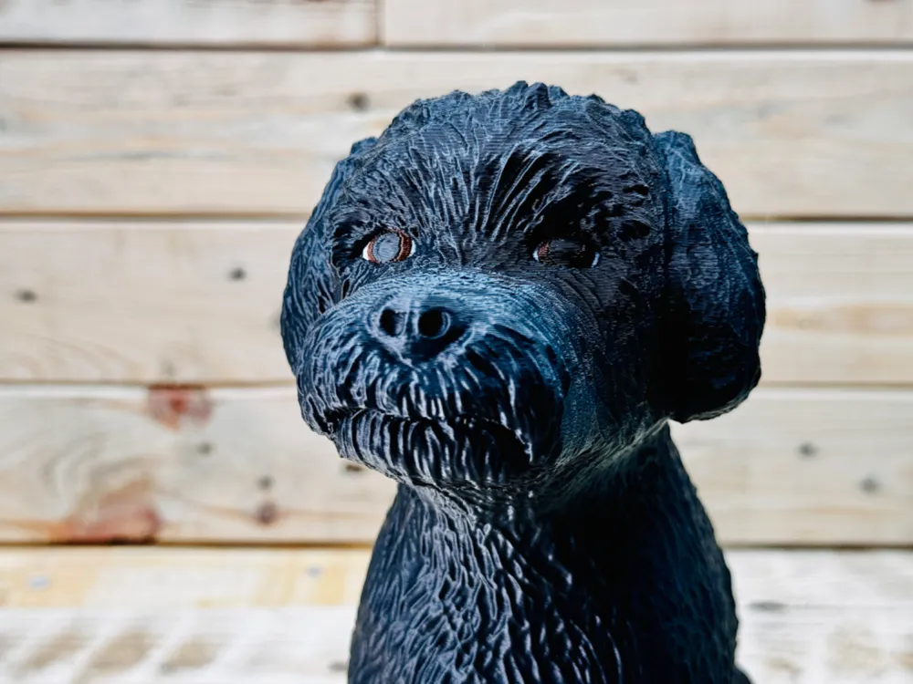 "LEXI" sitting dog by ENIQUE3D MakerWorld: Download Free 3D Models