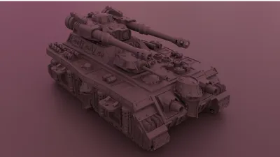 Big Xenos Destroyer by basedchaos MakerWorld: Download Free 3D Models