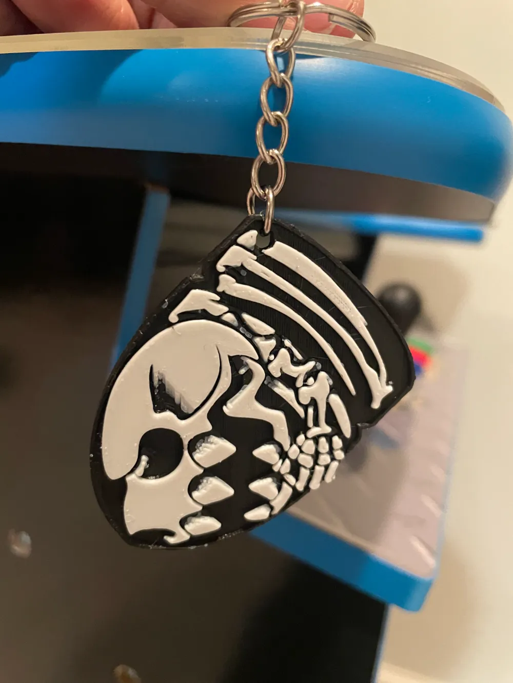 Bullet Bill Keychain / Skeleton / Mario / by 3D Prints This Week ...
