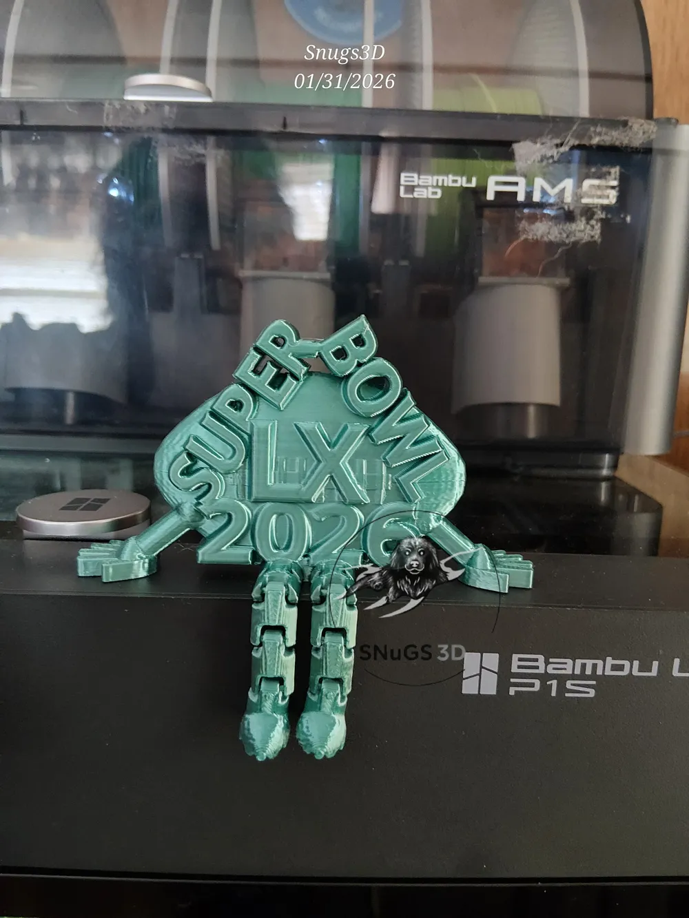 Super Bowl LX 2026 - Free 3D Print Model - MakerWorld