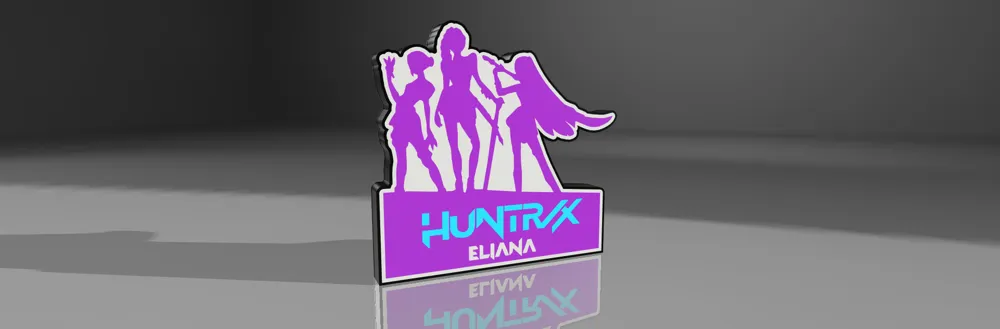 K-Pop Demon Hunters lightbox - Free 3D Print Model - MakerWorld