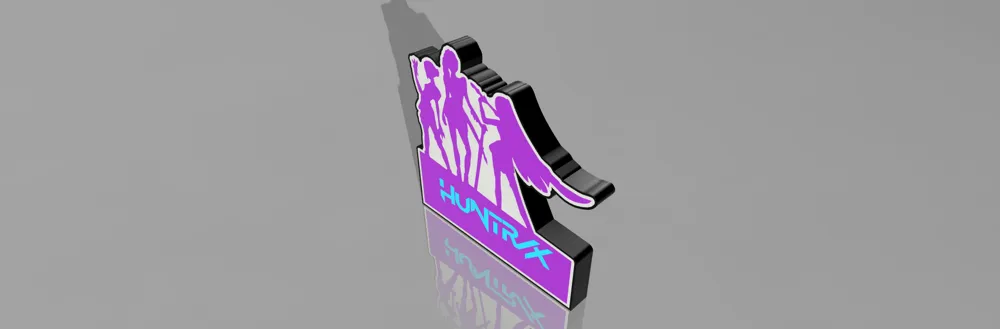 K-Pop Demon Hunters lightbox - Free 3D Print Model - MakerWorld