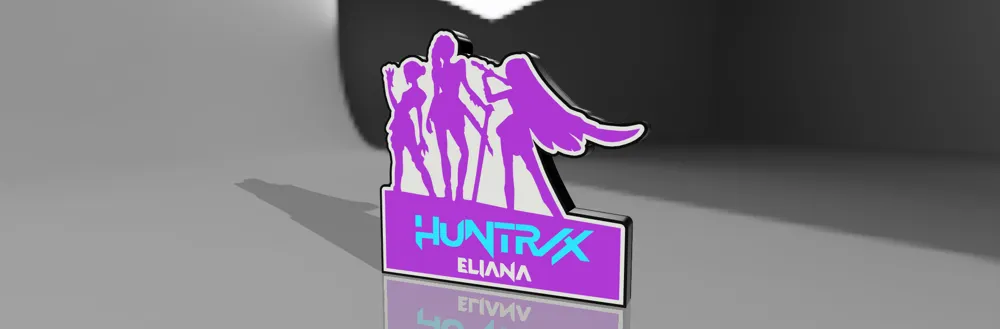 K-Pop Demon Hunters lightbox - Free 3D Print Model - MakerWorld