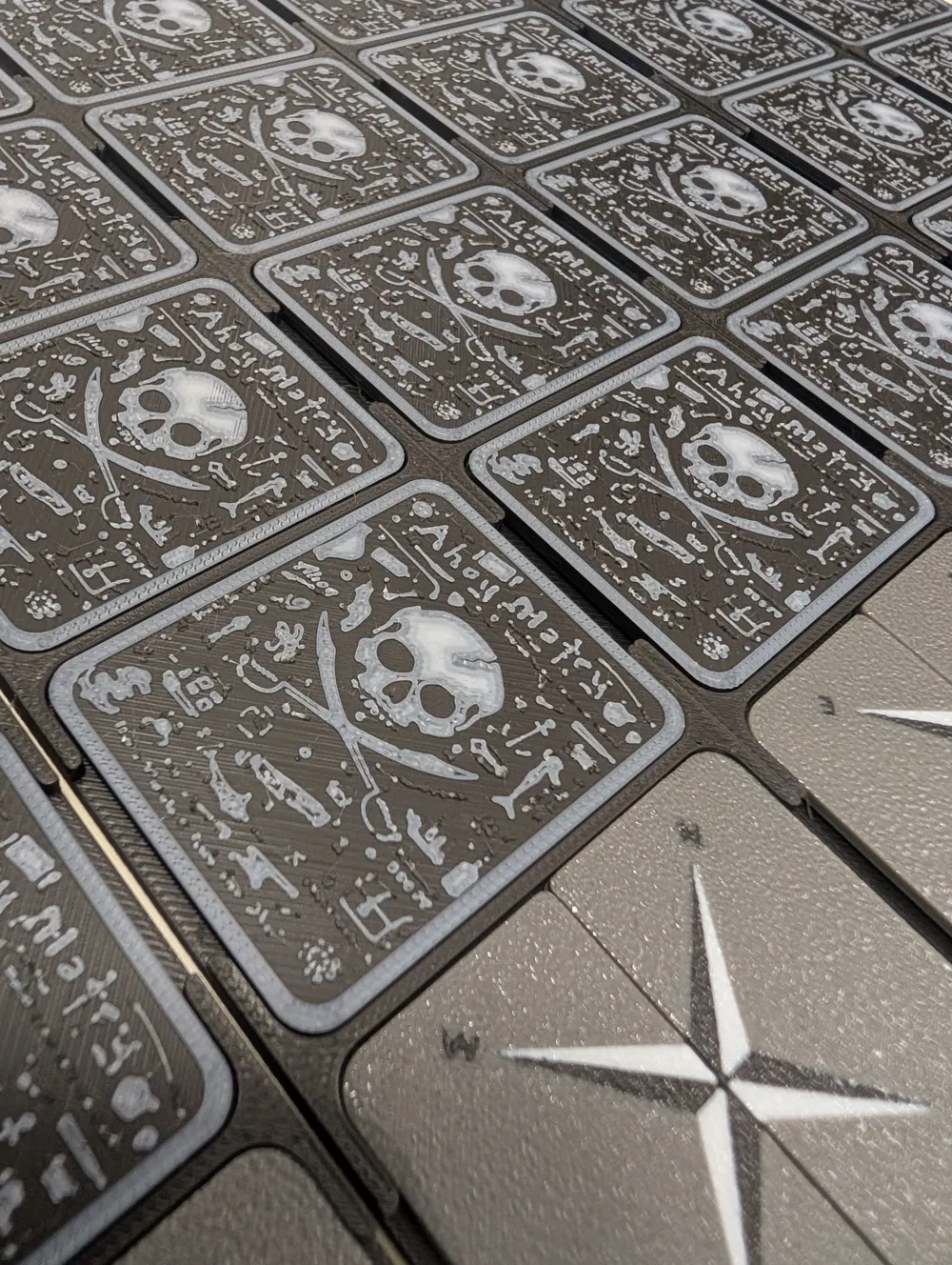 Ahoy Matey, a pirate game (Skulls & roses retheme) by kgr99MakerWorld ...