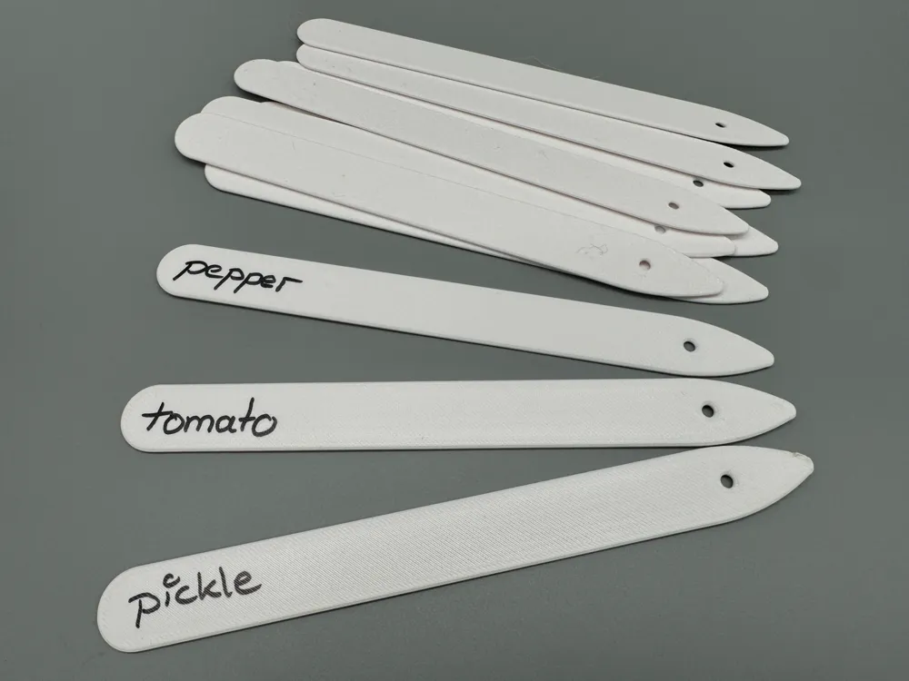 Plant label, plant sign 17x160mm by practical3D - MakerWorld