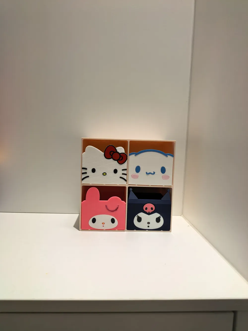 Sanrio Cute Desktop Stationery Storage Box - Free 3D Print Model ...