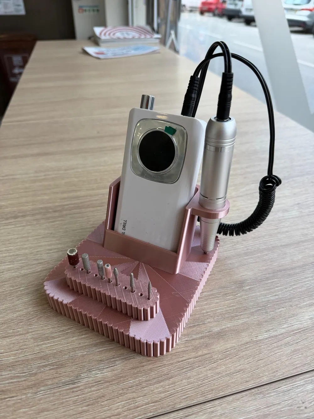 Premium Manicure Drill Holder + Bits - Free 3D Print Model - MakerWorld