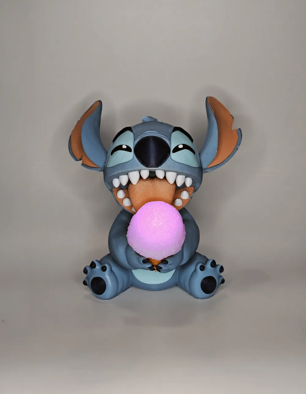 Stitch fanart ice cream lamp by MiX&BitS MakerWorld: Download Free 3D Models