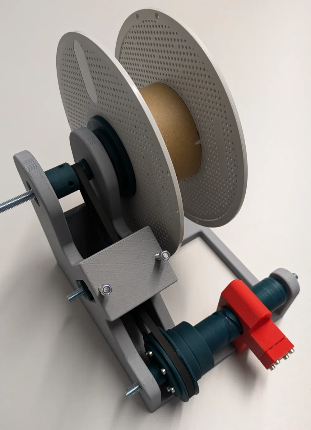 filament winder with belts by maot1985 MakerWorld: Download Free 3D Models