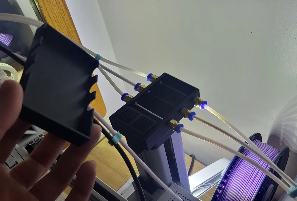 Top-Mounted Filament Changer for A1 Mini by TheFunk - MakerWorld