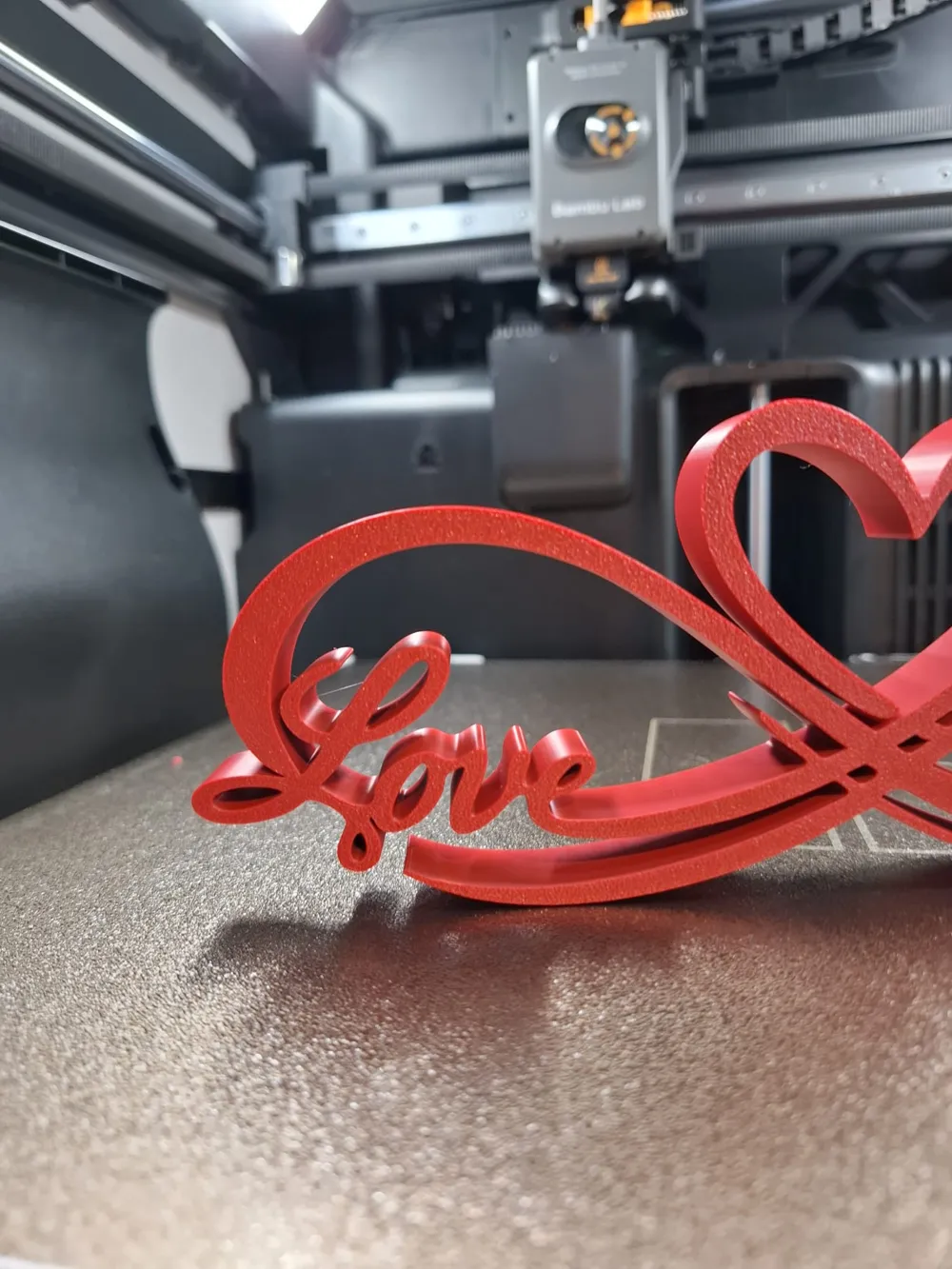 Love Mom Infinity Heart - Mother’s Day Sign - Free 3D Print Model ...