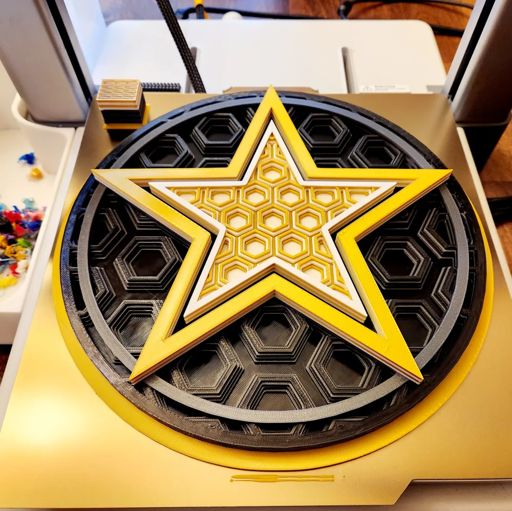 US Army Tribute Dimensional Mosaic - Free 3D Print Model - MakerWorld