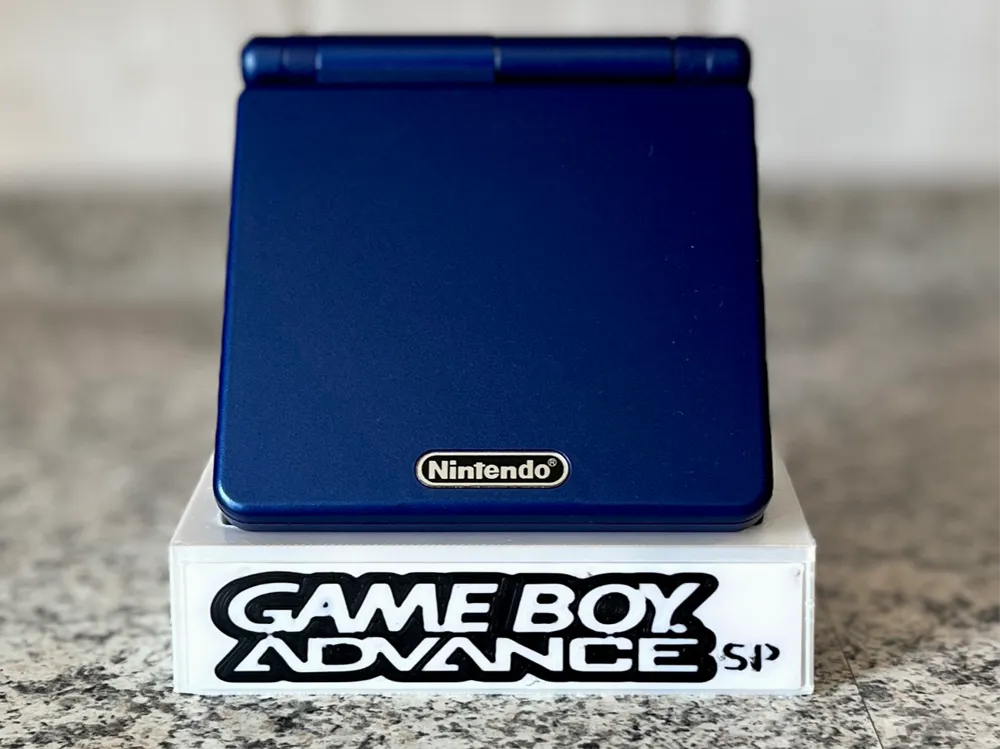 Game Boy Advance SP Display Stand Collector Showcase by eric.willms ...