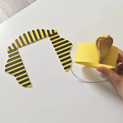 Egyptian Cat Hat / Sphinx Hat / Halloween Costume - Free 3D Print Model ...
