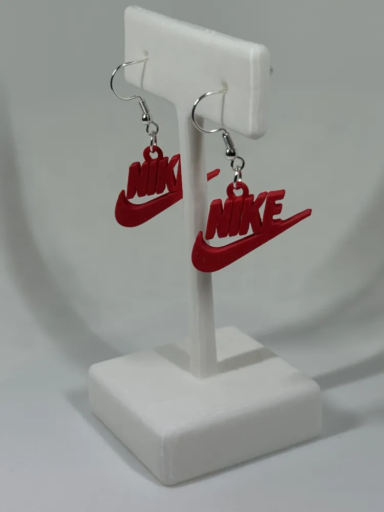 Nike Earrings - Free 3D Print Model - MakerWorld
