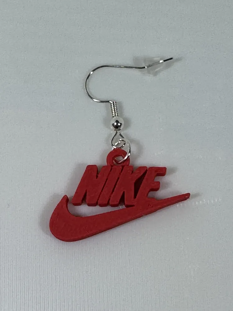 Nike Earrings - Free 3D Print Model - MakerWorld