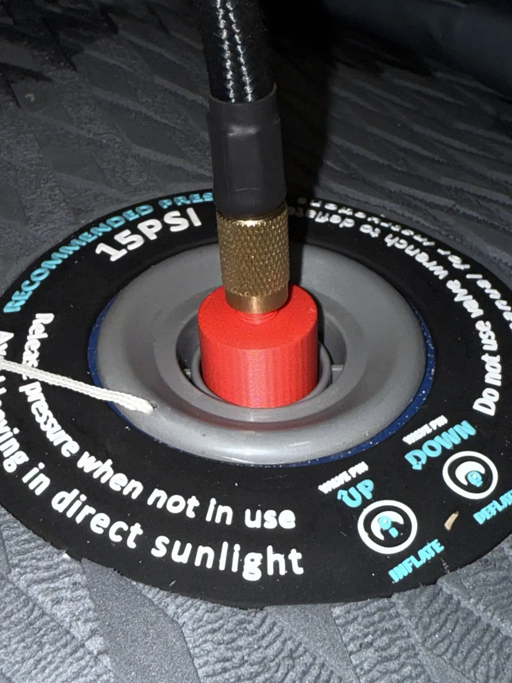 Pryml Predator Kayak HD330 Air Inflation Adaptor by Woozie MakerWorld ...