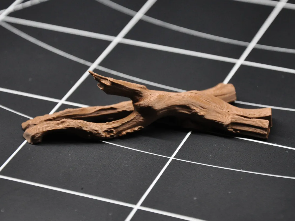 Laying tree trunk #2 - Miniature terrain - Free 3D Print Model - MakerWorld