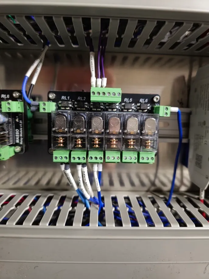 Masso Relay Module Din Rail Adapter Plate by propslayerfab MakerWorld ...