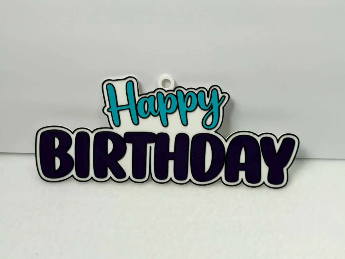 Happy Birthday Wall sign - Free 3D Print Model - MakerWorld