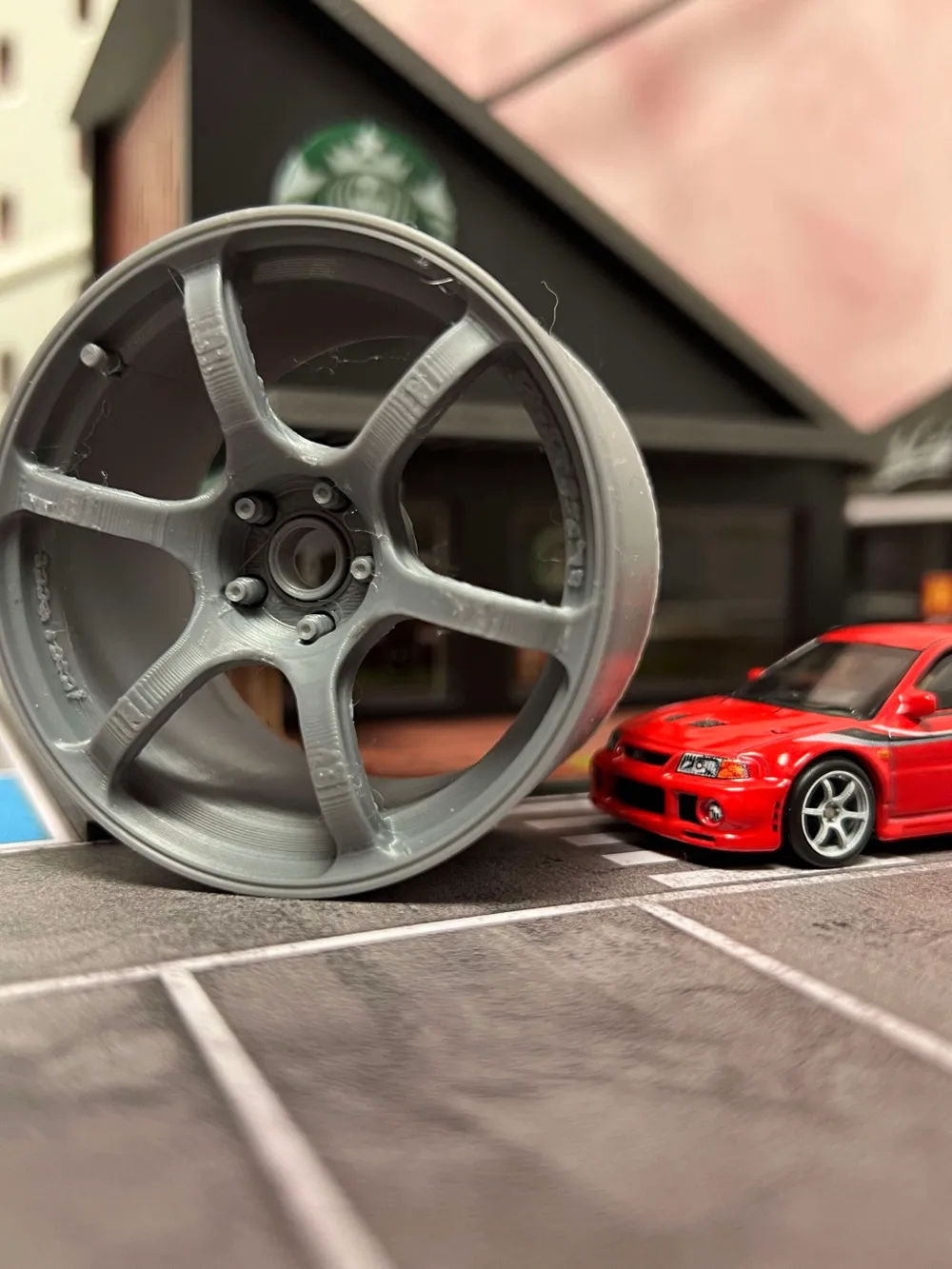 ADVAN RGIII/RG3 | Real Wheel Decor by RedLine - MakerWorld