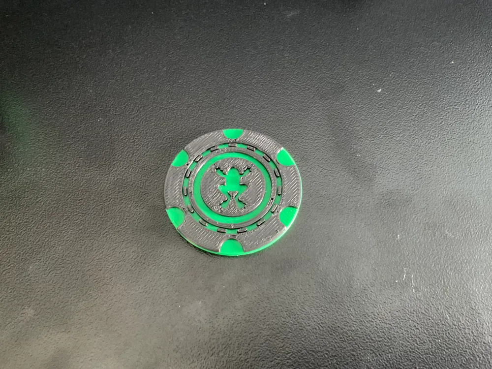 Frog Poker/Maker Chip for Single Colour Printers. by Blue Frog ...