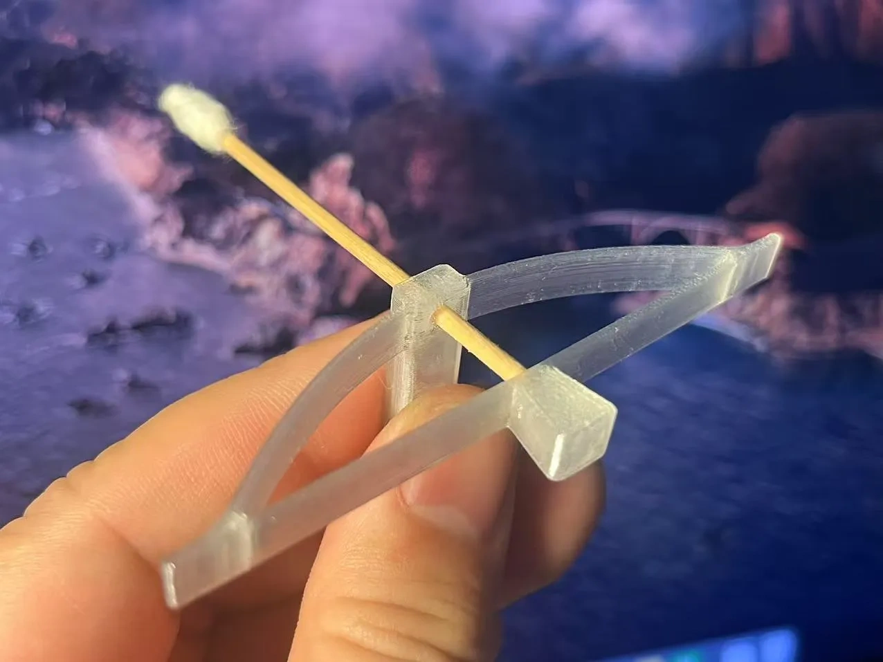 Cotton swab launcher quick print one-piece toothpick launcher by 太野 ...