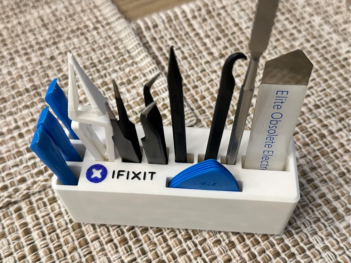 Soporte de herramientas Gridfinity iFixit Mako | Media rejilla - Modelo ...