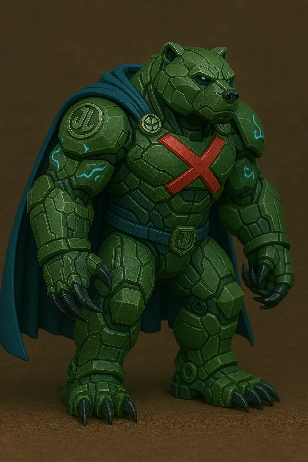 Mecha Bear (Hero Style) by Swotar MakerWorld: Download Free 3D Models