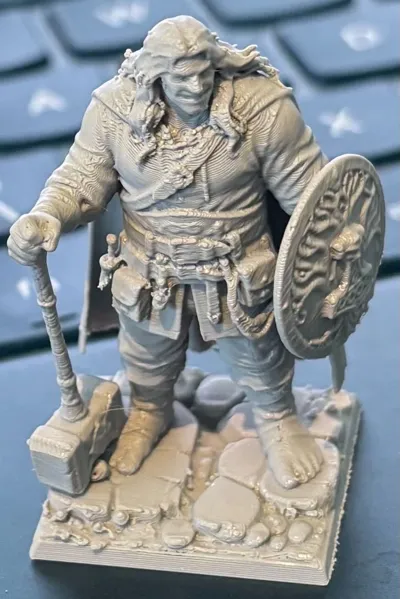 Gongoldring - Sacerdote Guerrero Humano - Modelo de impresión 3D ...