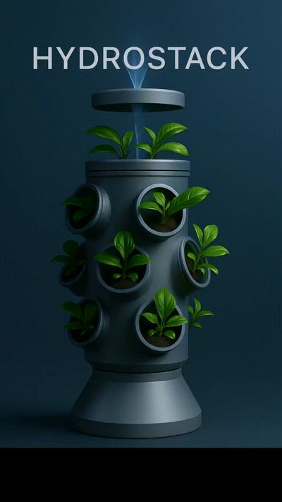HYDROSTACK - Modular Hydroponic System by Sebastiano Mariuz MakerWorld: Download Free 3D Models