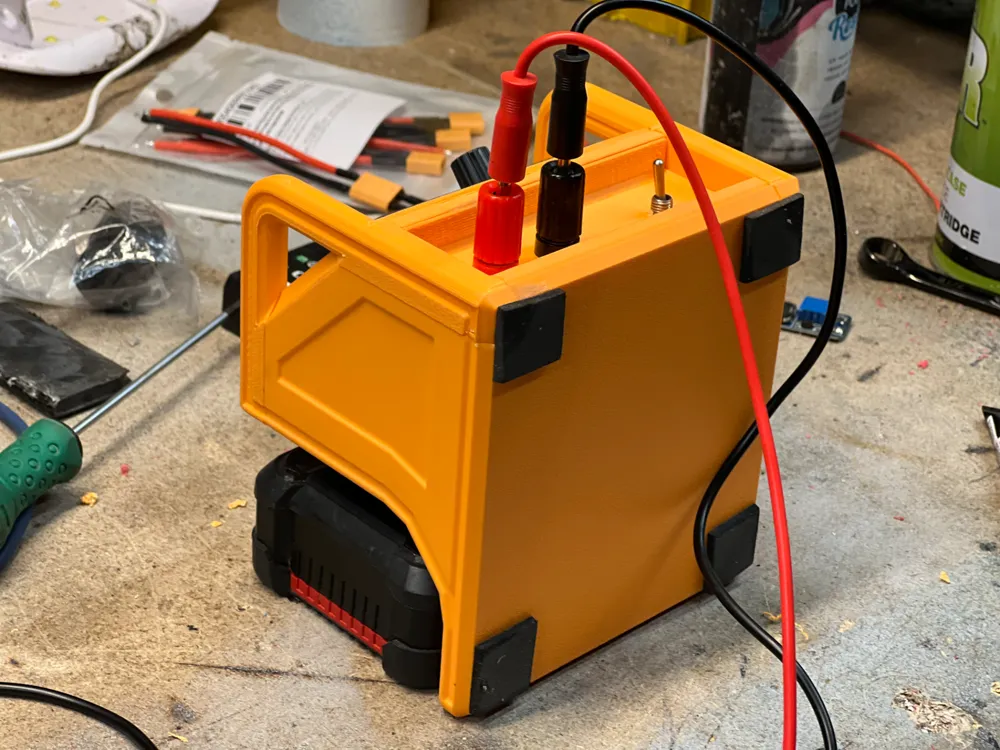 Portable Benchtop Power Supply (Universal Fit) - Free 3D Print Model ...