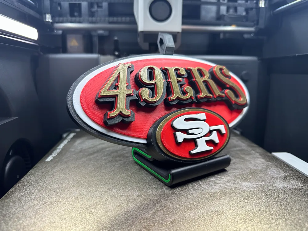 San Francisco 49ers Pendant by PrintsByJar3D - MakerWorld