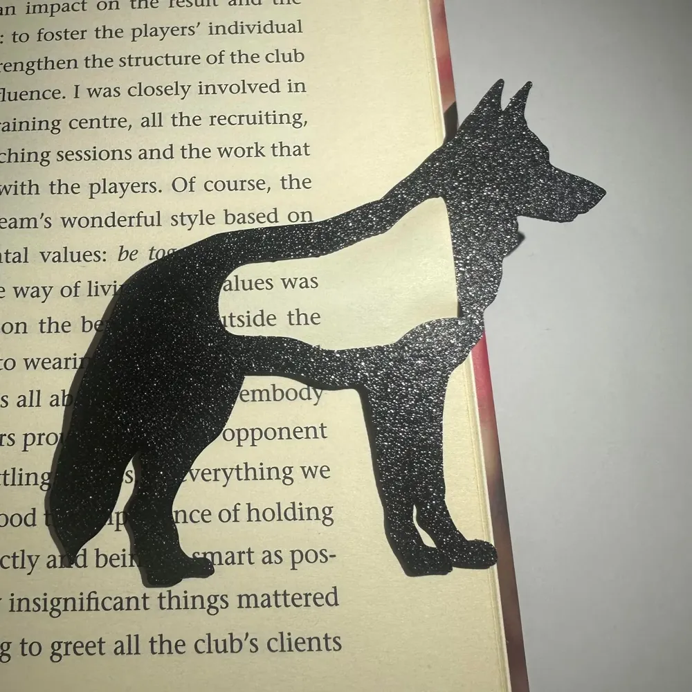 German Shepherd dog bookmark by Bero - MakerWorld