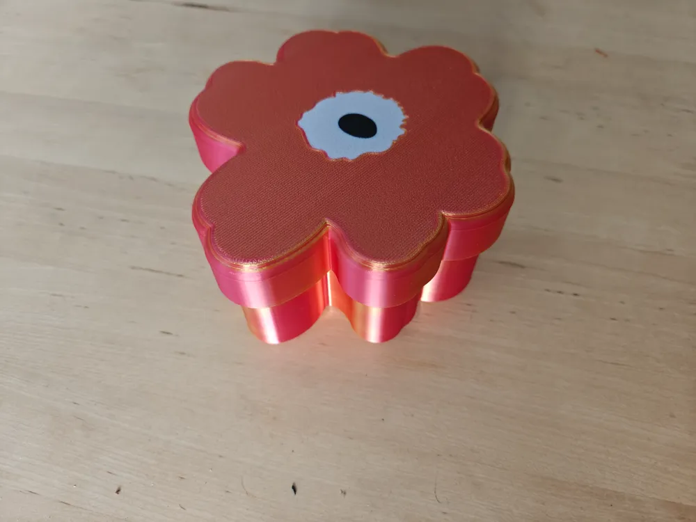 Flower like Unikko bowl by JSW - MakerWorld