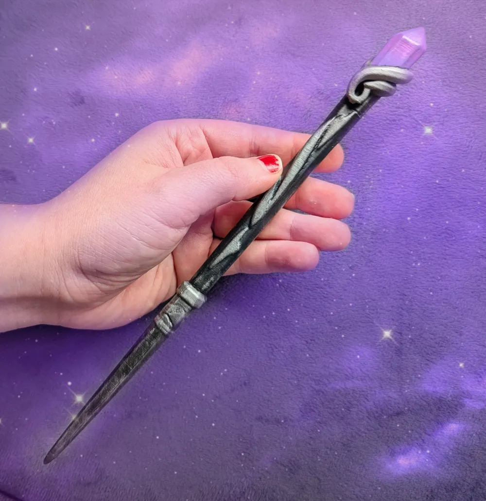Magic Wand - mystic dnd cosplay wand - Free 3D Print Model - MakerWorld