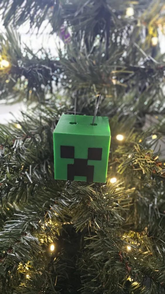 Minecraft Xmas Tree Decoration by Polletronics MakerWorld: Download ...