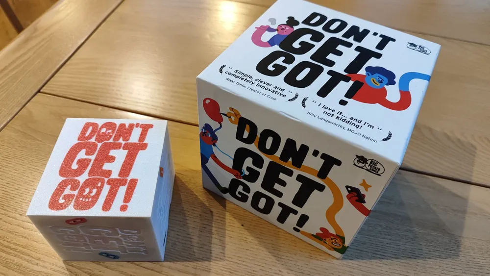 Don't Get Got Game - Smaller Box with Logos Remixed by VaderAG - MakerWorld