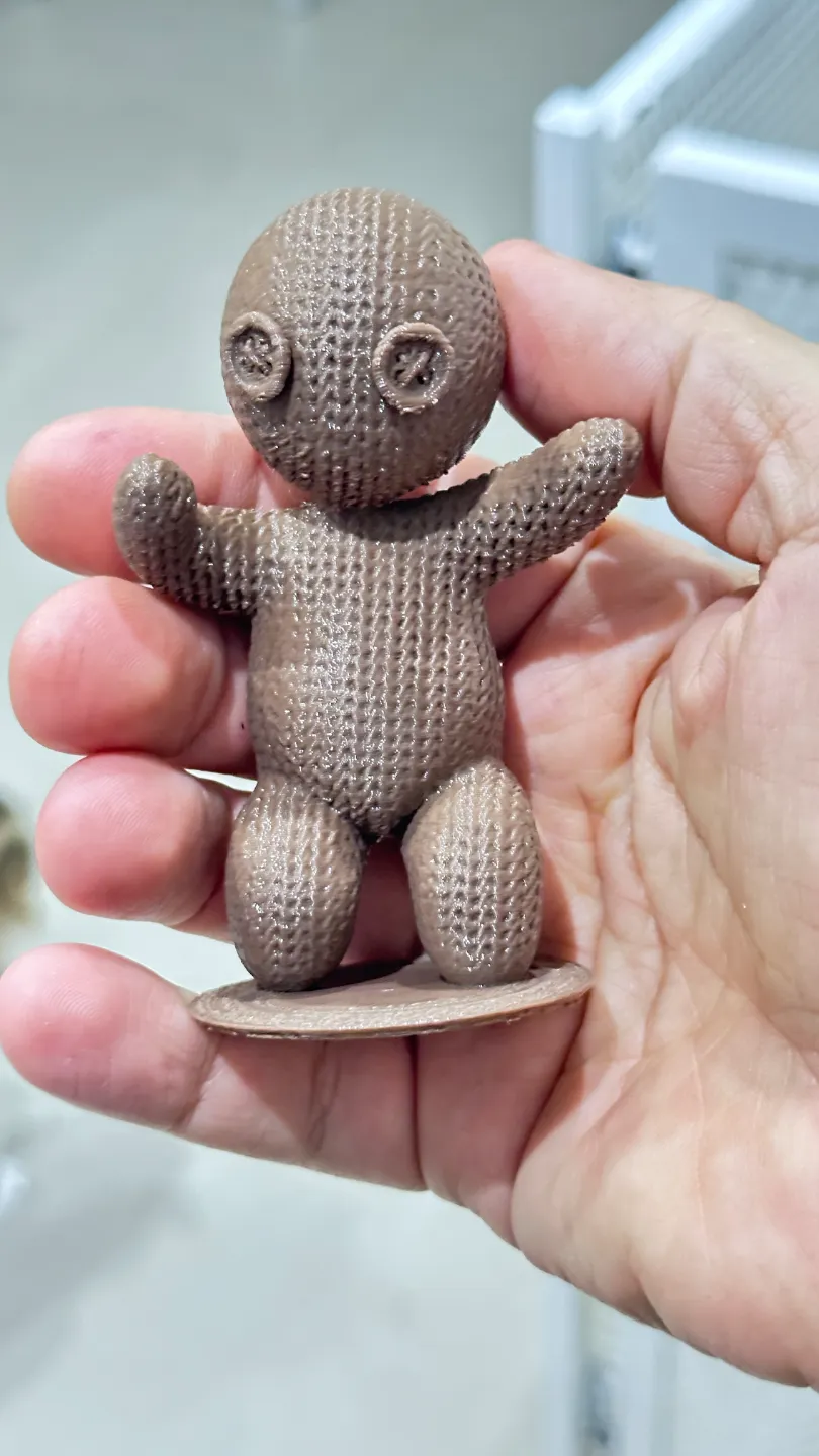 creepy voodoo doll Knitted Remixed by Tala16 - MakerWorld