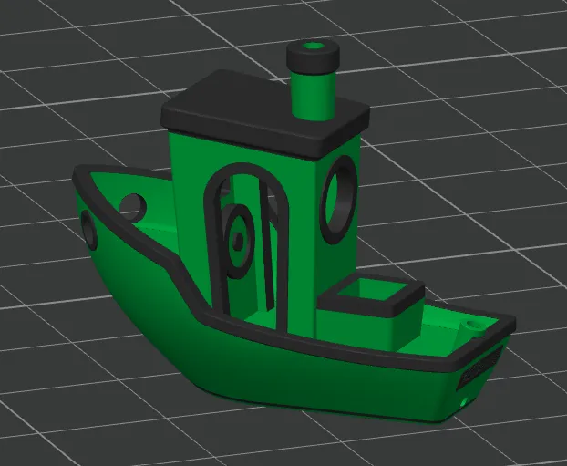 Better Mini Benchy - Dual Color PLA - AMS 2 colour - Free 3D Print ...