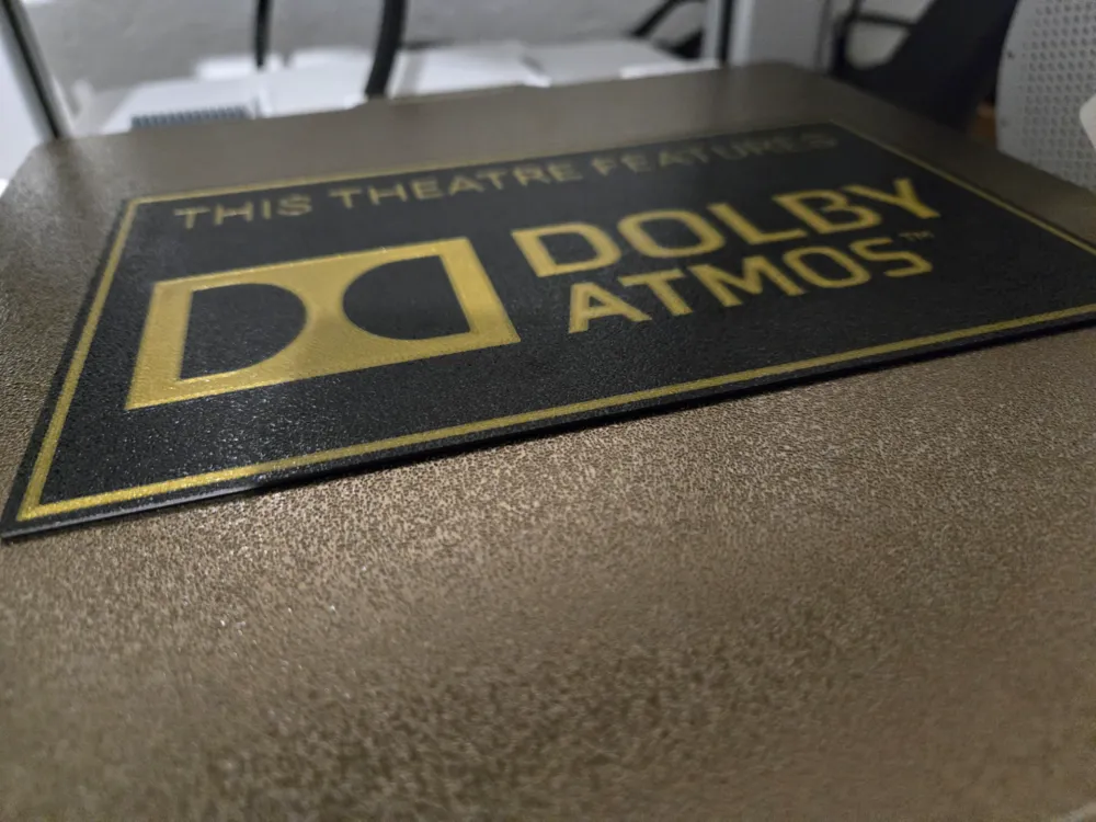 Home Theater Pioneer Sign by oneill - MakerWorld