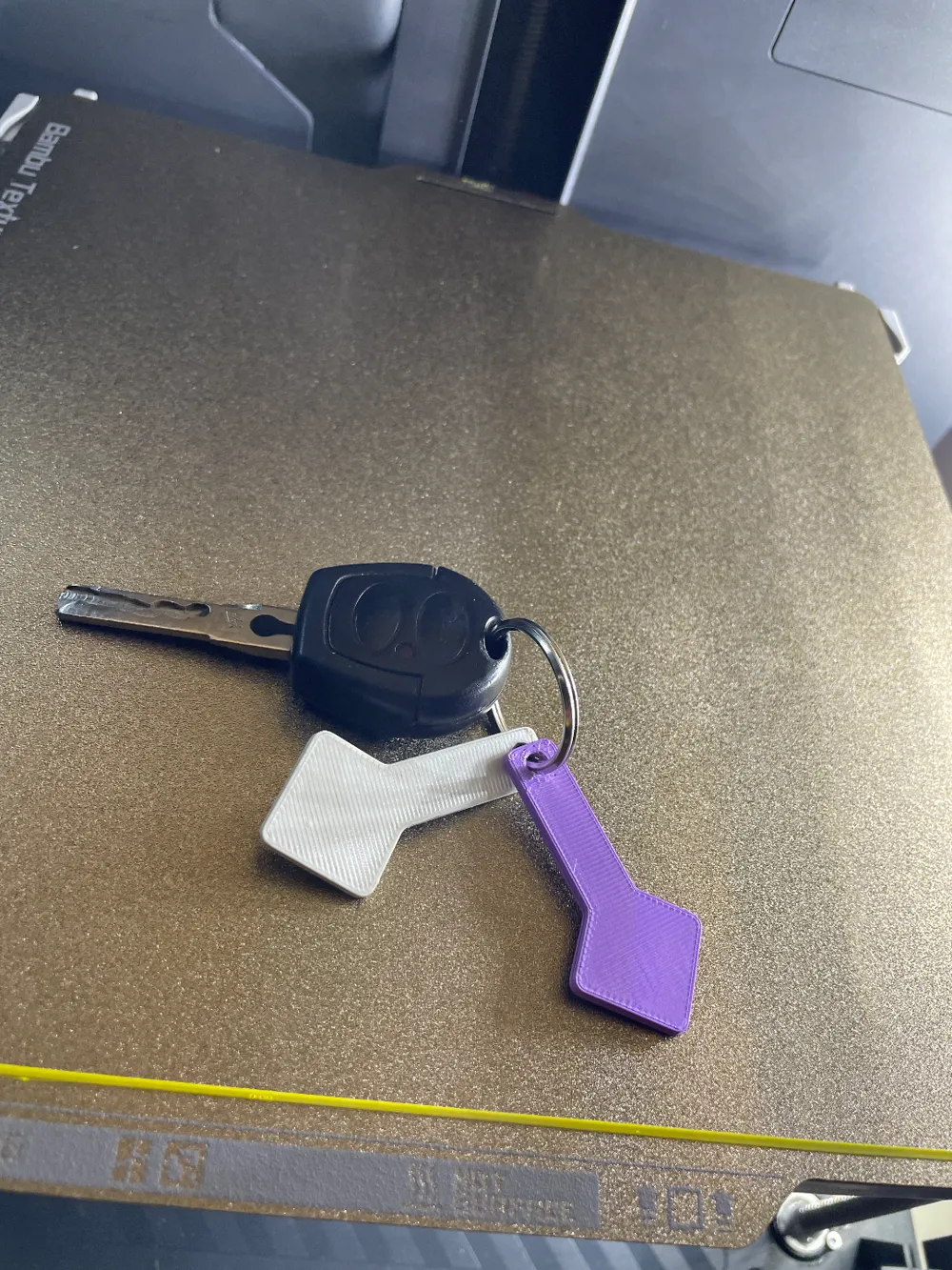 Shopping cart keychain token - removable by mkerhat - MakerWorld