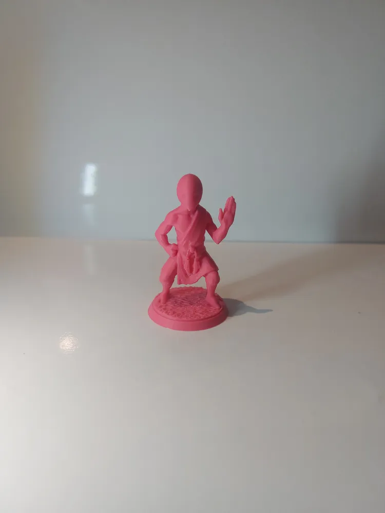 Glob - Plasmoid Monk - D&D Pathfinder Mini - Free 3D Print Model ...