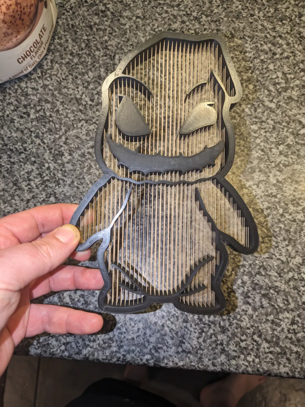 Oogie boogie string art - Free 3D Print Model - MakerWorld