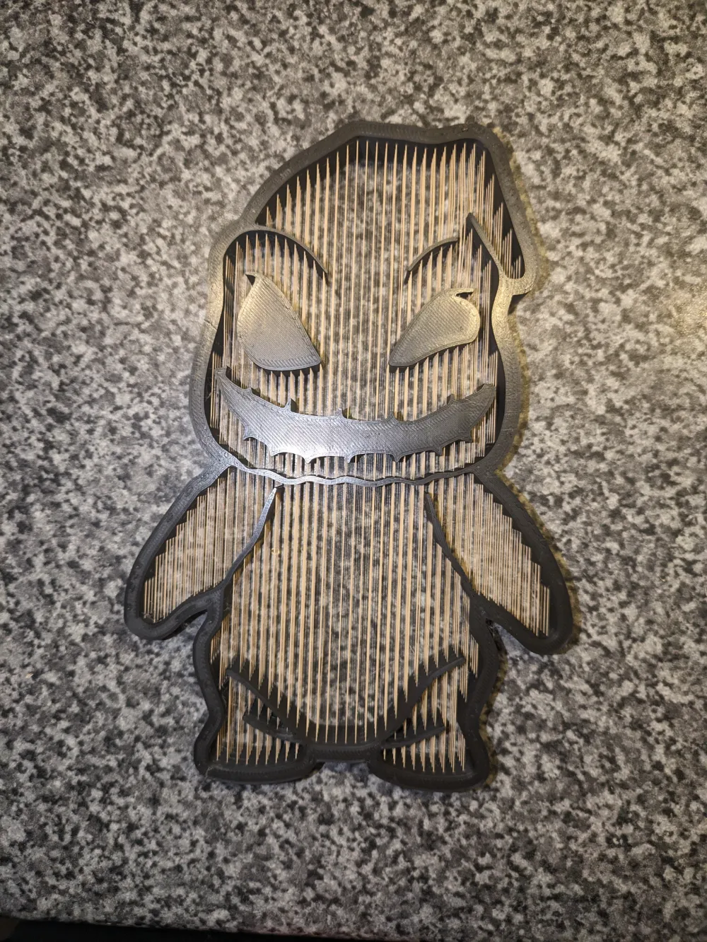 Oogie boogie string art by cruse2382 - MakerWorld